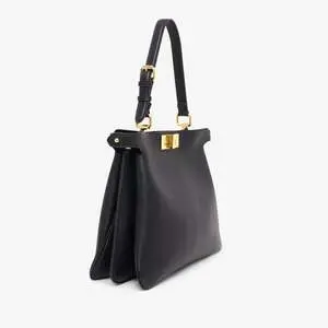 Fendi Peekaboo Soft Medium Bag - Black
