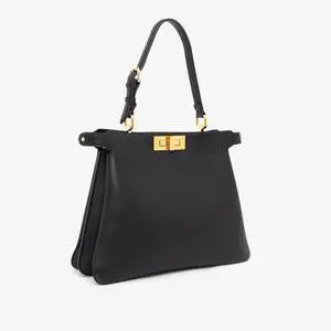 Fendi Peekaboo Soft Medium Bag - Black