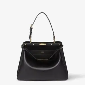 Fendi Peekaboo Soft Medium Bag - Black