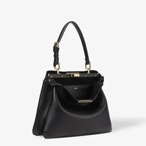 Fendi Peekaboo Soft Medium Bag - Black