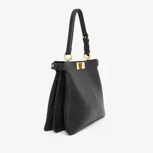 Fendi Peekaboo Soft Medium Bag - Black
