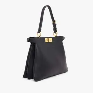 Fendi Peekaboo Soft Medium Bag - Black
