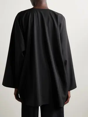 THE ROW Raj Wool-crepe Jacket