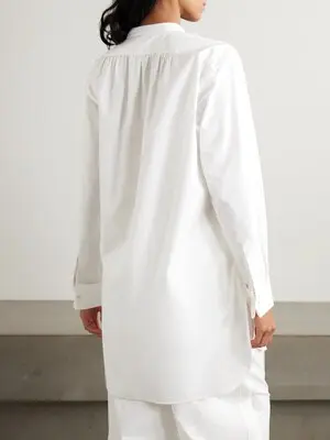 THE ROW Hari Cotton-poplin Shirt