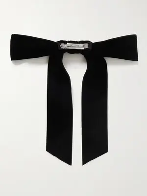 JENNIFER BEHR Velvet Bow Hair Clip