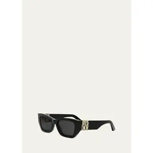 Dior Missdior S1i Rectangle Sunglasses - Black/smoke