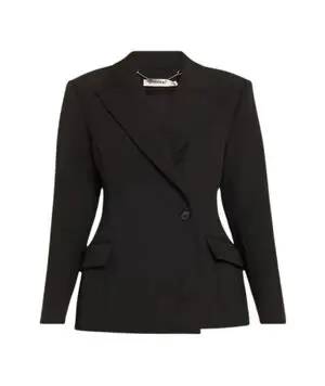 Simkhai Surabhi Hourglass Blazer - Black