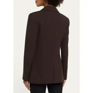 Simkhai Surabhi Hourglass Blazer - Chocolate