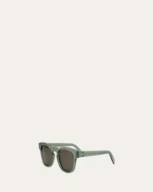 Celine Acetate Round Sunglasses