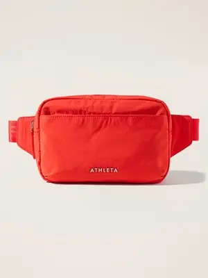 Athleta Large Crossbody Belt Bag - Cardinal