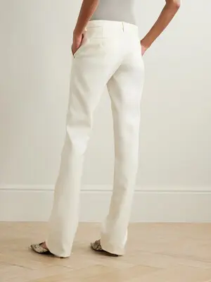 Acne Studios Wool-blend Twill Flared Pants