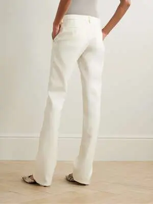 Acne Studios Wool-blend Twill Flared Pants