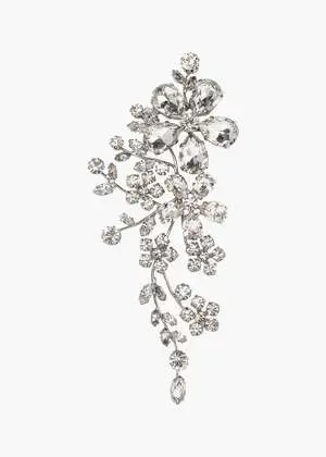 JENNIFER BEHR Darianna Brooch - Crystal