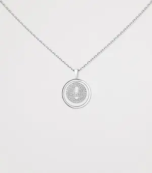 Messika Lucky Move White Gold And Diamond Necklace