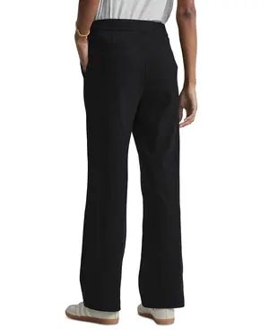 Varley Aberdeen Ribbed Knit Pants - Black