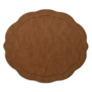 KIM SEYBERT Tailored Placemat - Brown