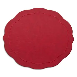KIM SEYBERT Tailored Placemat Ruby