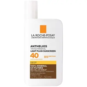 LA ROCHE-POSAY Anthelios Tinted Mineral Light Fluid Spf 40 - Deep (spf 40)