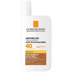 LA ROCHE-POSAY Anthelios Tinted Mineral Light Fluid Spf 40 - Medium (spf 40)