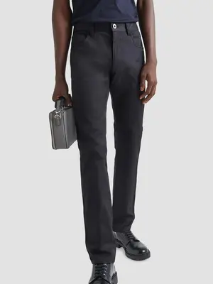 Prada Five-pocket Stretch Drill Jeans