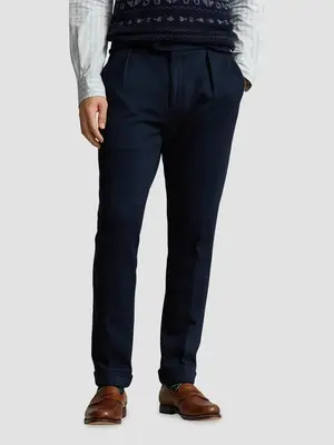 Polo Ralph Lauren Mesh Pleated Trousers