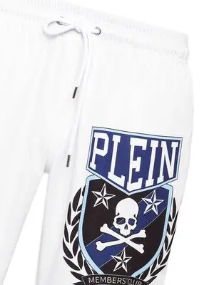 Philipp Plein Skull & Bones Swim Shorts - White
