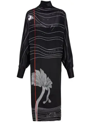Ferragamo Graphic Day Dresses