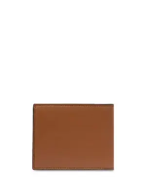 LANCEL 8cc Bi-fold Leather Wallet - Brown