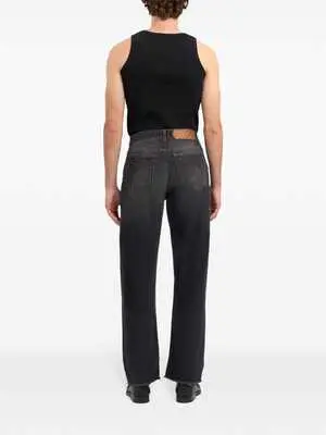 Gcds Wirdo Straight-leg Jeans - Black