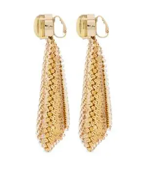 Rabanne Chainmail Dangle Earrings - Gold