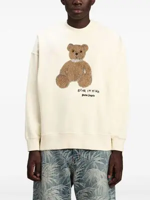 Palm Angels Bear In Mind Sweatshirt - Neutrals
