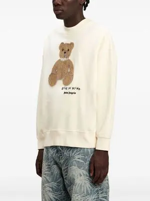 Palm Angels Bear In Mind Sweatshirt - Neutrals
