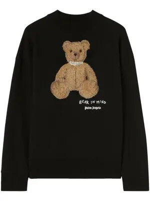 Palm Angels Bear In Mind Sweatshirt - Black