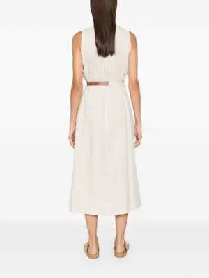Lorena Antoniazzi Belted Midi Dress