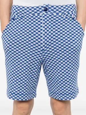 GOD'S TRUE CASHMERE Dot Cashmere Boat Shorts