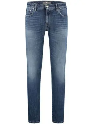 PT TORINO Logo Patch Jeans - Blue