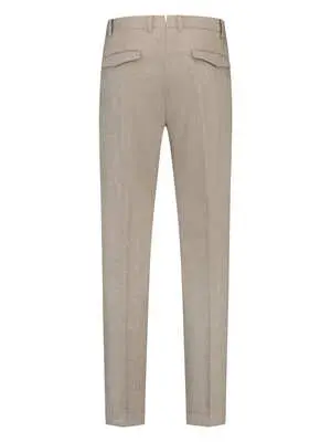 PT TORINO Pressed Crease Trousers - Neutrals