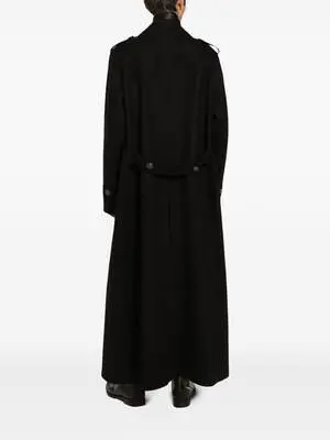Dolce & Gabbana Double-breasted Coat - Black