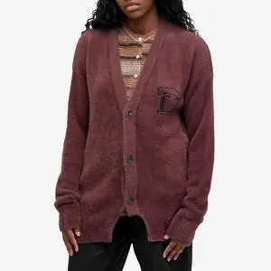 Aries Oversized Chenille Knit Cardigan