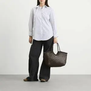 Dragon Diffusion Nantucket Basket Bag - Dark Brown