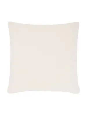 Jenni Kayne Alpaca Basketweave 24 Square Pillow - Ivory