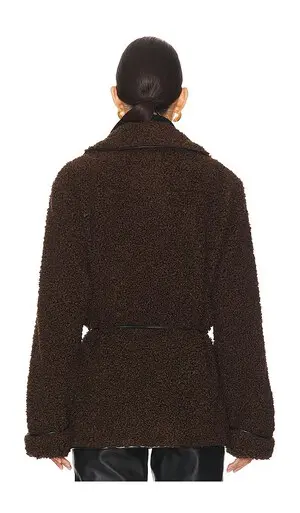 Simkhai Kimia Sherpa Jacket - Raven