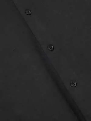 REISS Robbie Modal-blend Shirt - Black