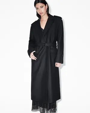 ALLSAINTS Augusta Cashmere Wool Blend Coat