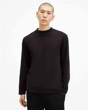 ALLSAINTS Nero Long Sleeve T-shirt - Jet Black