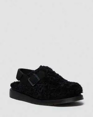 Dr. Martens 1460 Faux Fur Lined Leather Lace Up Boots