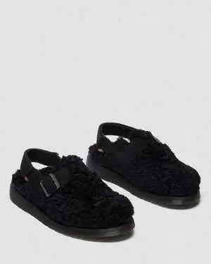 Dr. Martens 1460 Faux Fur Lined Leather Lace Up Boots