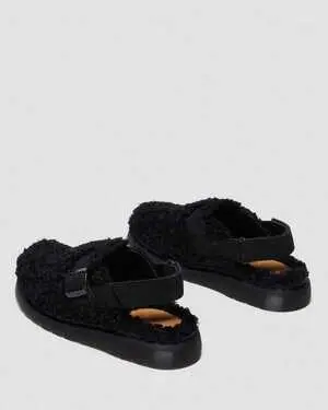 Dr. Martens 1460 Faux Fur Lined Leather Lace Up Boots