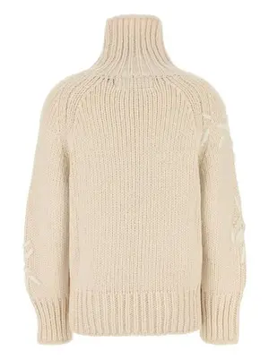 Ermanno Scervino Embroidered Alpaca-blend Jumper
