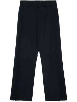 Fendi Pleat-detail Trousers - Blue